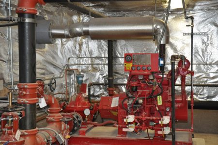 diesel-exhaust-pipe-with-wall-thimble - A.L. Fire Protection