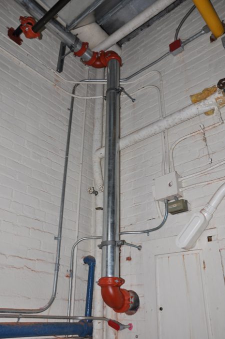 Galvanized Dry System Riser A L Fire Protection